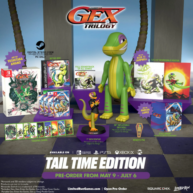 Gex 捲土重來：三部曲將於 6 月以瘋狂收藏版的形式發佈 - Gex Trilogy - Gamereactor
