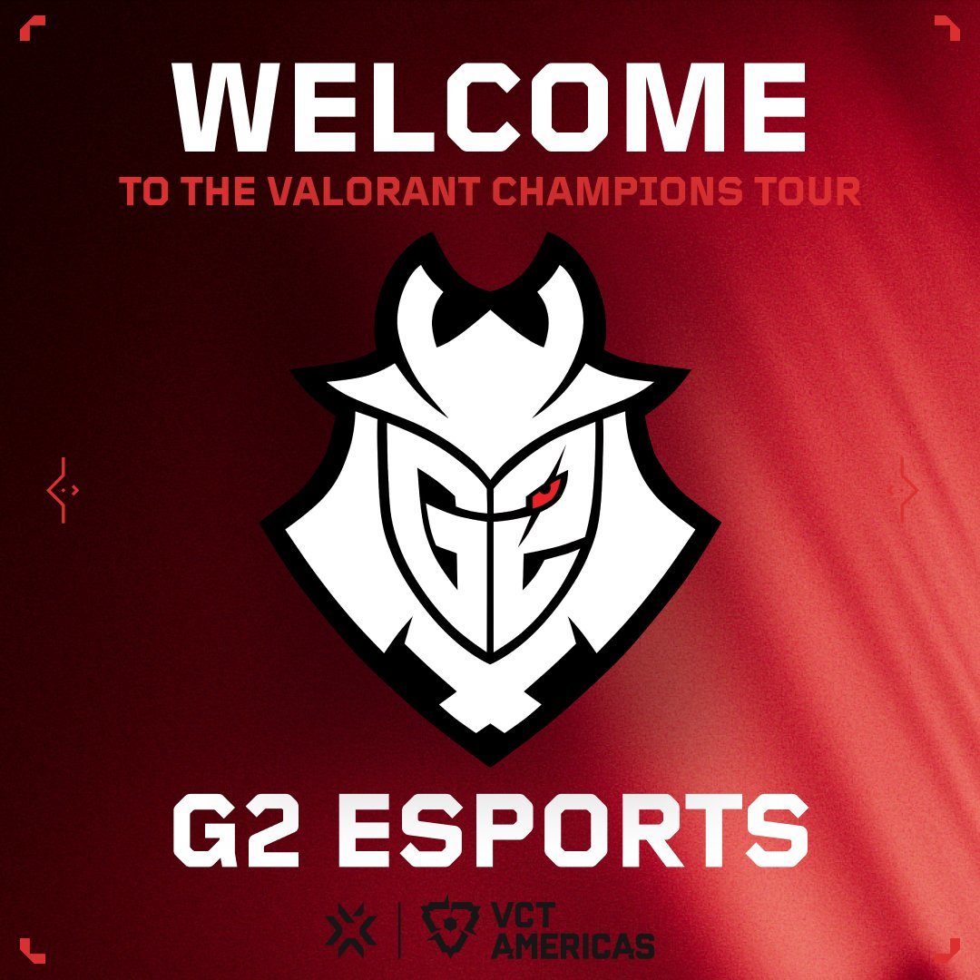 G2 Esports已晉級Valorant冠軍巡迴賽