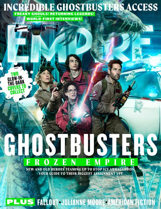 舊的捉鬼敢死隊團夥在新的《冰雪奇緣》照片中合影留念 - Ghostbusters: Frozen Empire - Gamereactor