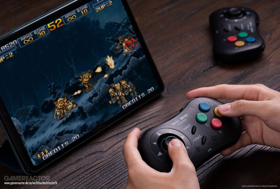 Introducing the Neo Geo Wireless Controller: A Retro Delight with ...