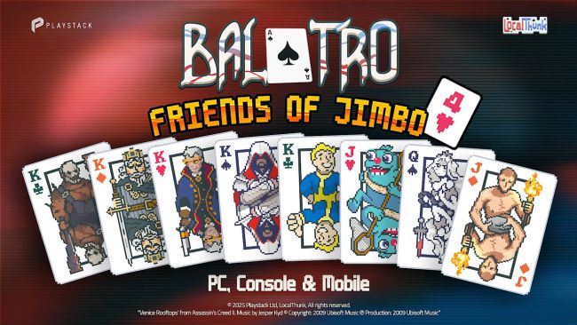 從今天開始，Balatro 已添加到 Game Pass 中