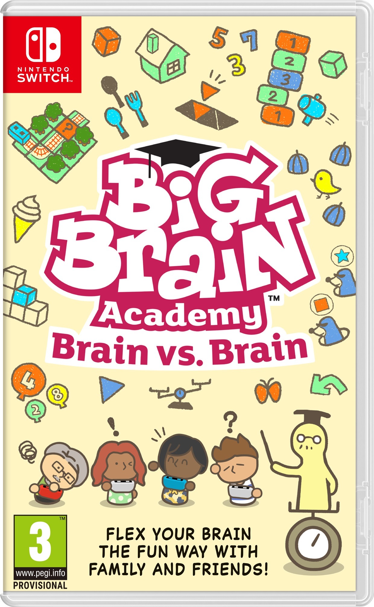 英國實體遊戲零售排行榜：《靈活腦學校一起伸展大腦》勉強擠進前40名 - Big Brain Academy: Brain vs. Brain ...