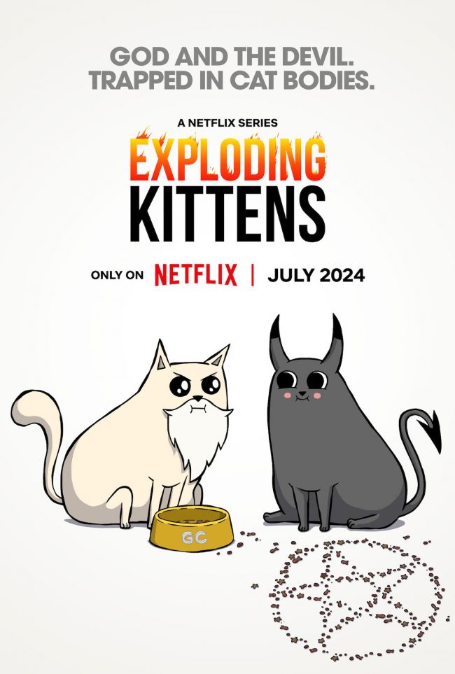 Netflix 的 Exploding Kittens 節目看起來絕對瘋狂