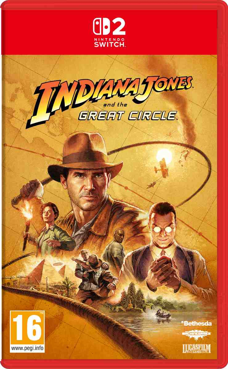 《印第安納瓊斯》正式登陸 Switch 2，並以正式的實體版發行 - Indiana Jones and the Great Circle ...