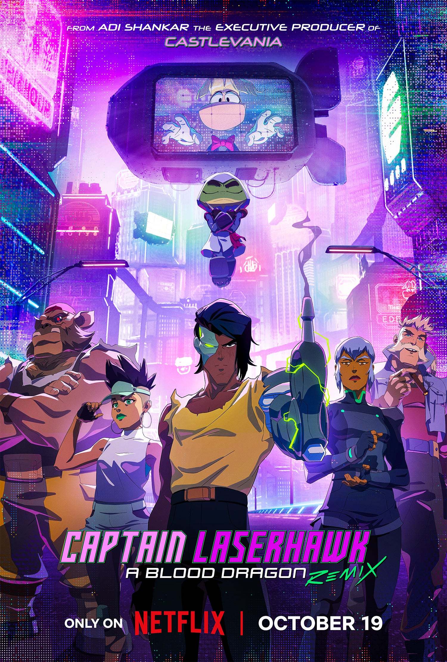 Captain Laserhawk： A Blood Dragon Remix 將於 10 月登陸 Netflix - Captain ...