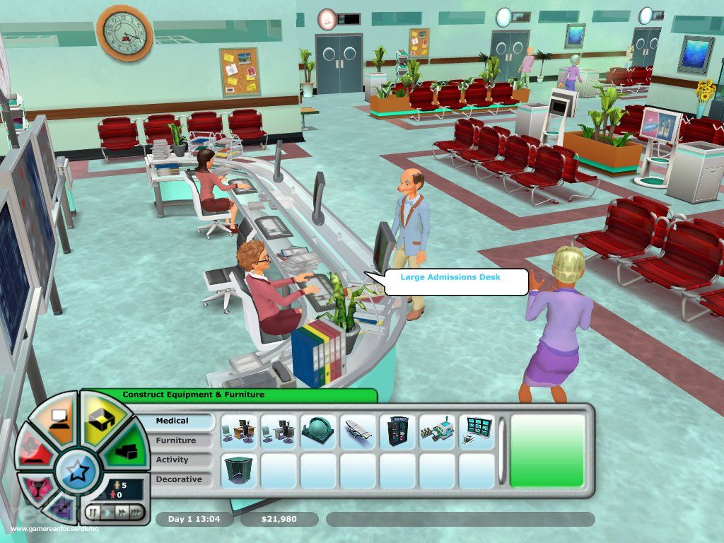 Hospital Tycoon - Gamereactor 中文版