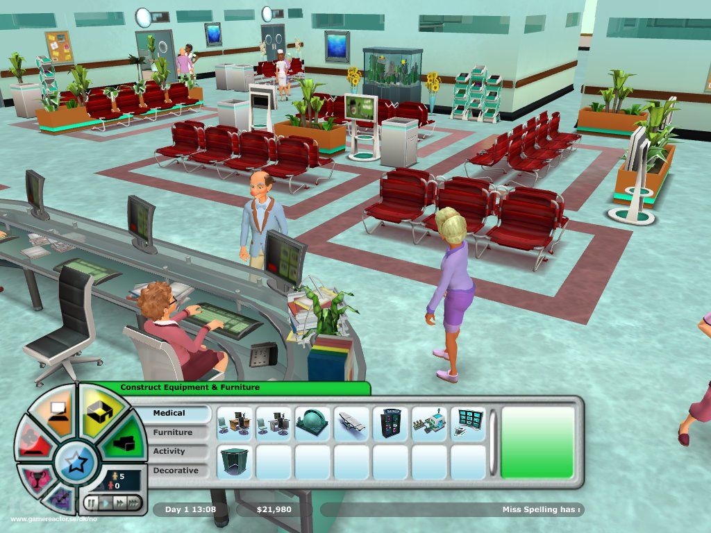 Hospital Tycoon - Gamereactor 中文版