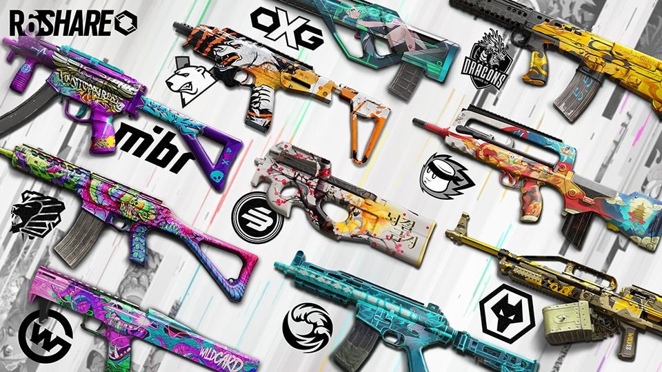 Rainbow Six: Siege Esports Partners Get Branded Team Skins - Unique ...