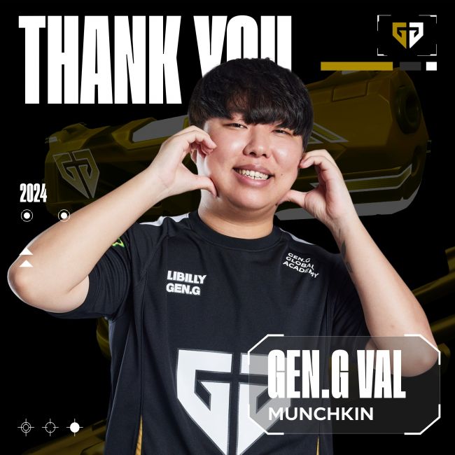 Gen.G Esports 裁掉了其 Valorant 團隊的三名成員