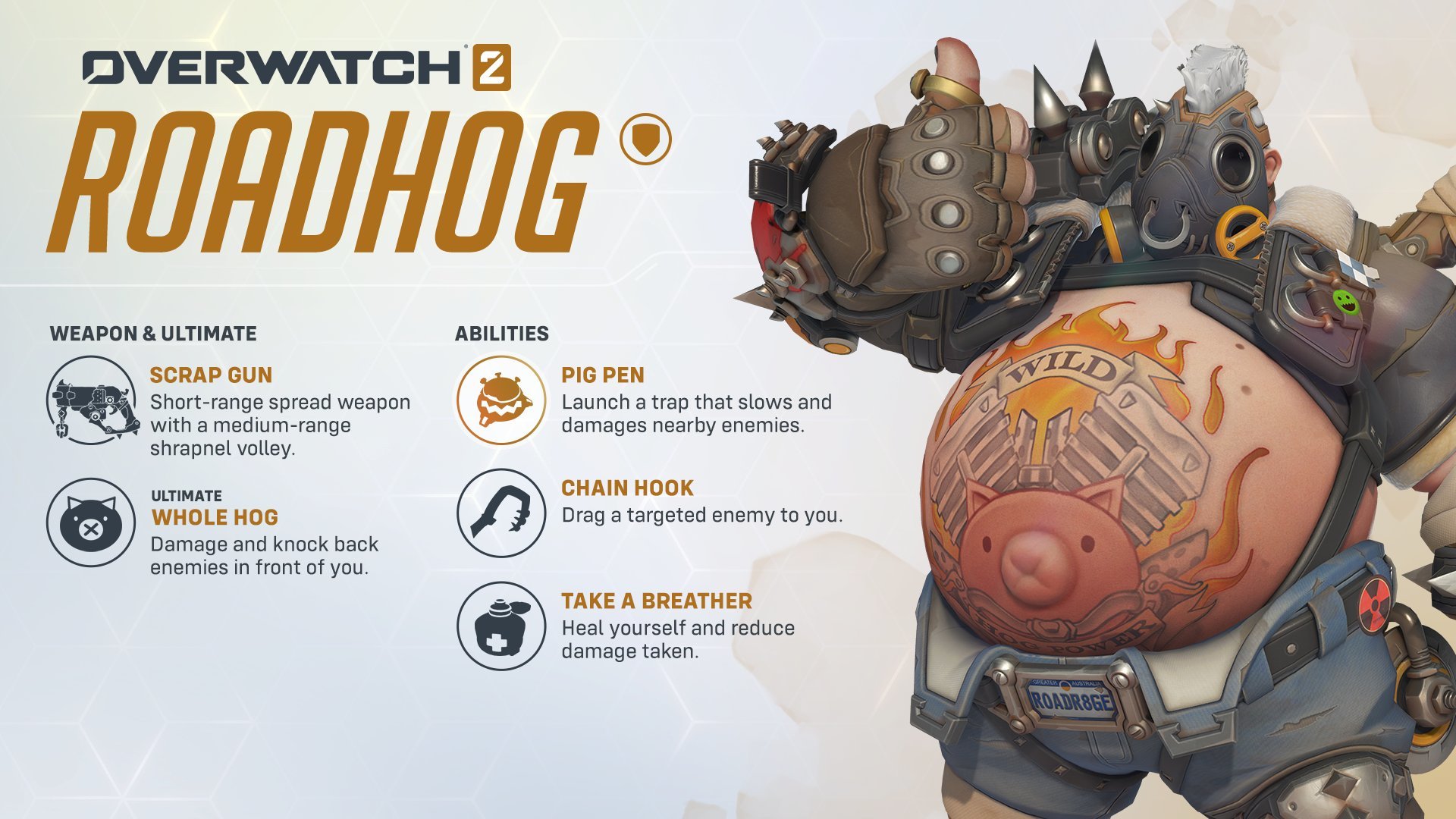 Roadhog 的最新重做今天上線 - Overwatch 2 - Gamereactor