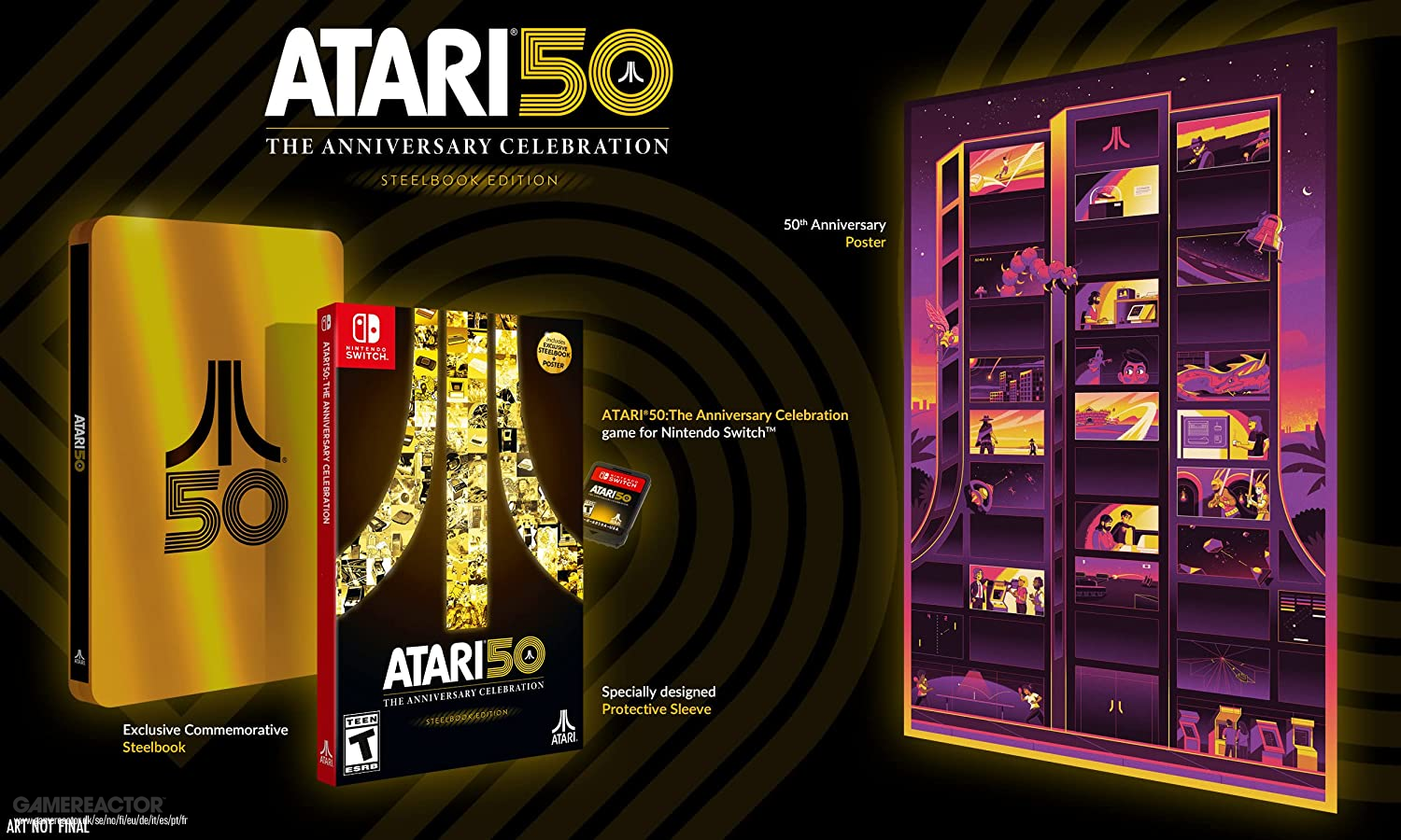 Over 100 arcade classics arrive at Atari 50: The Anniversary ...