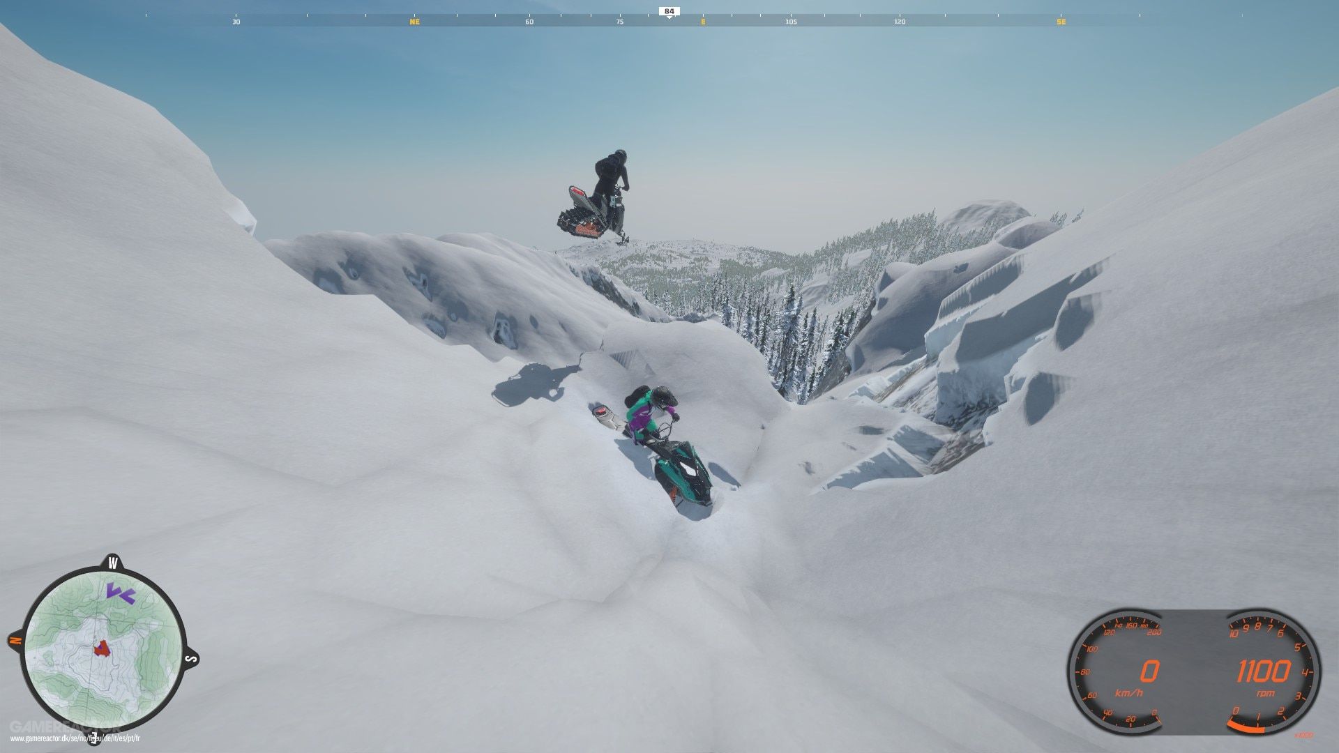 Sledders 從今天開始提供適用於 PC 和遊戲機的 Snowmobile Racing
