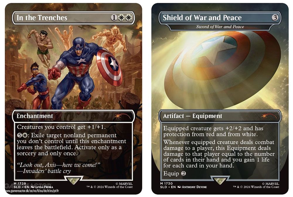 威世智推出第一批 Magic: The Gathering x Marvel 卡牌