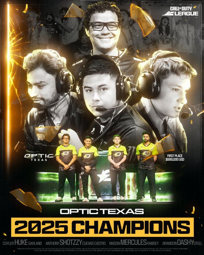 OpTic Texas 不負眾望，蟬聯《使命召喚聯盟》冠軍 - Call of Duty: Black Ops 6 - Gamereactor
