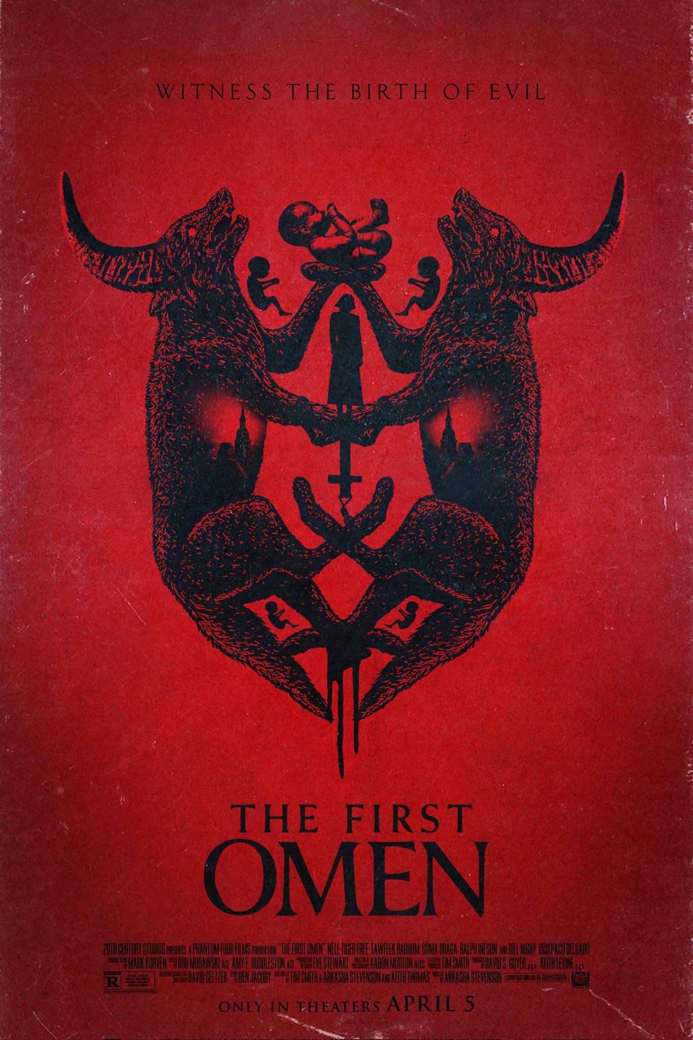 Creepy Duck Design 公佈了 The First Omen 的令人不寒而慄的新海報