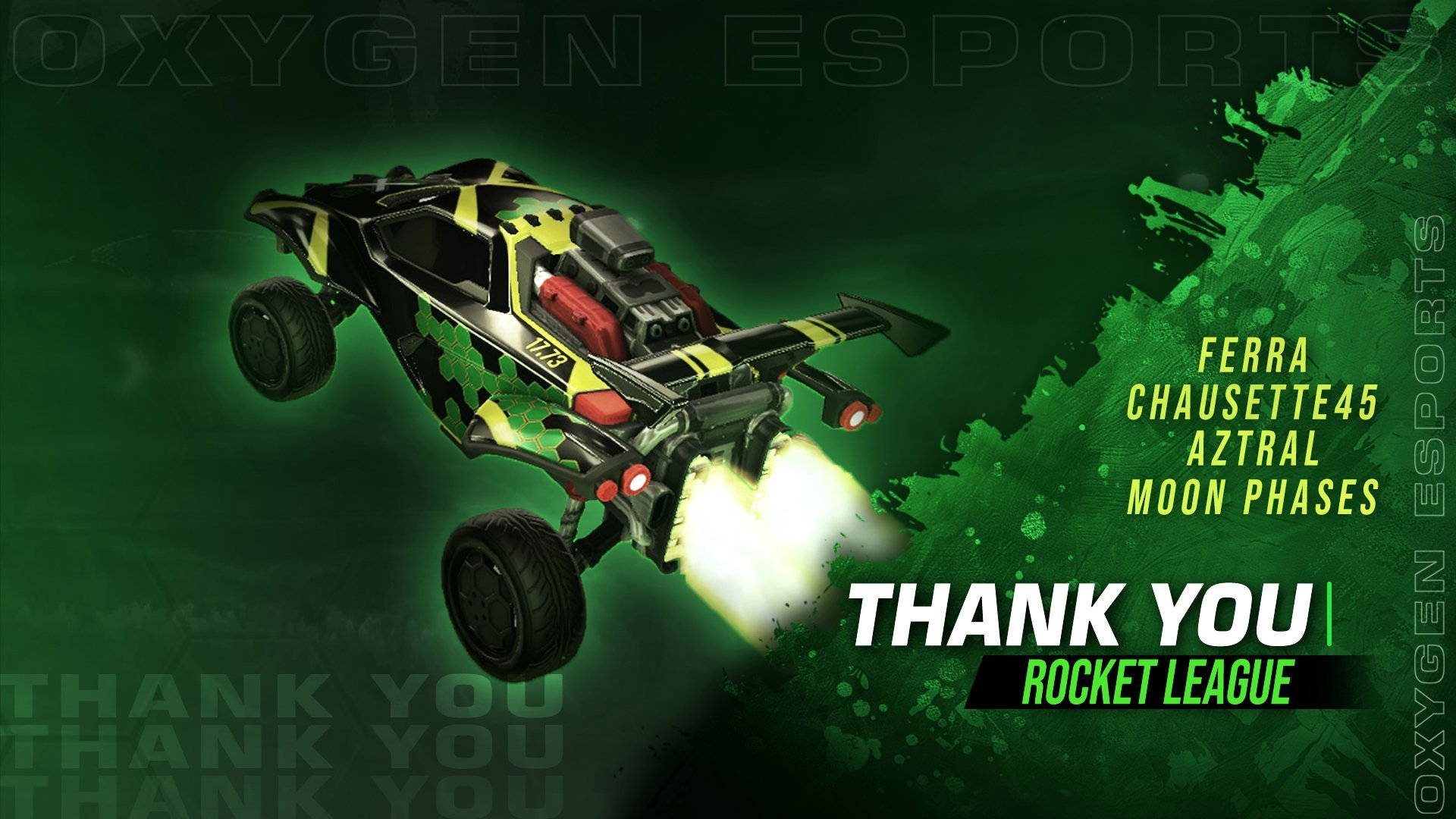 Oxygen Esports 下放了《火箭聯盟》陣容 - Rocket League - Gamereactor