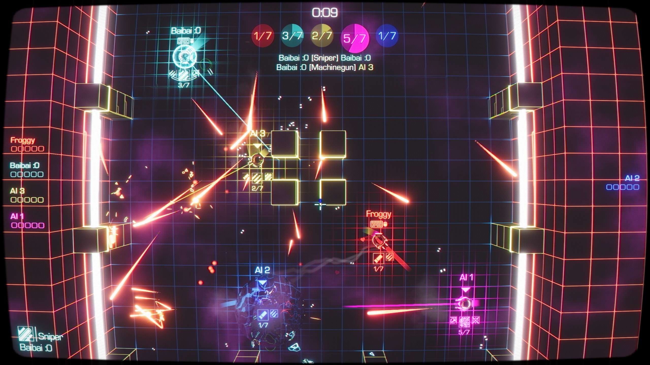 多人雙搖桿射擊遊戲《Retrograde Arena》準備好進入搶先體驗區囉