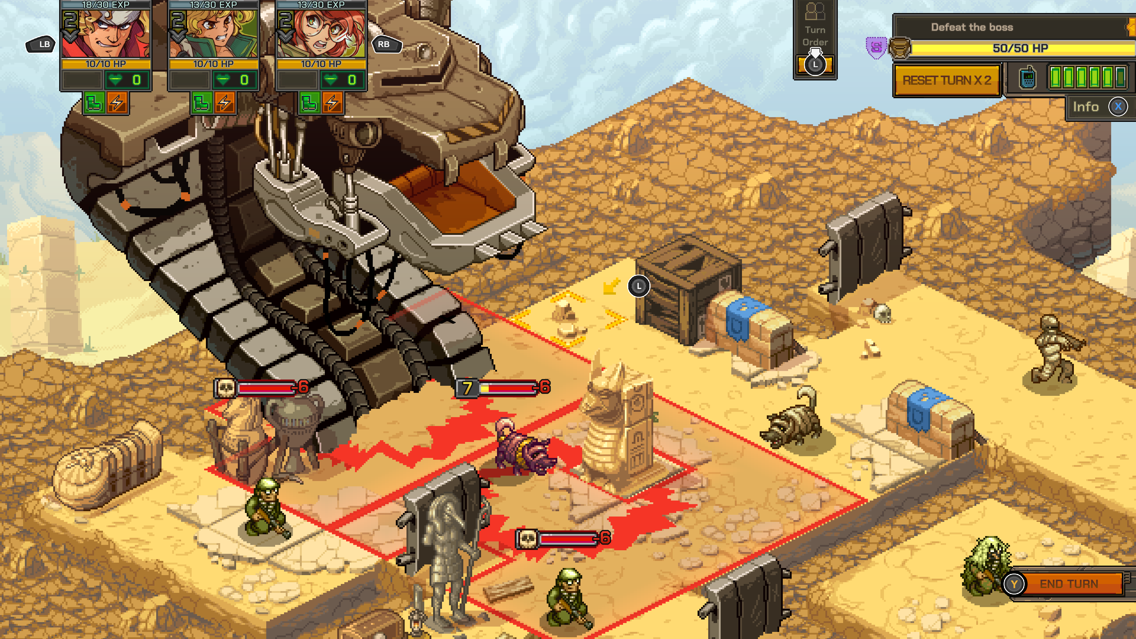 Metal Slug Tactics 評論 - Gamereactor