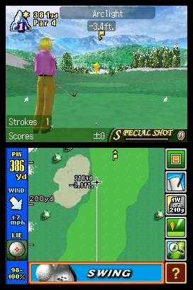 Nintendo Touch Golf Birdie Challenge - Gamereactor 中文版