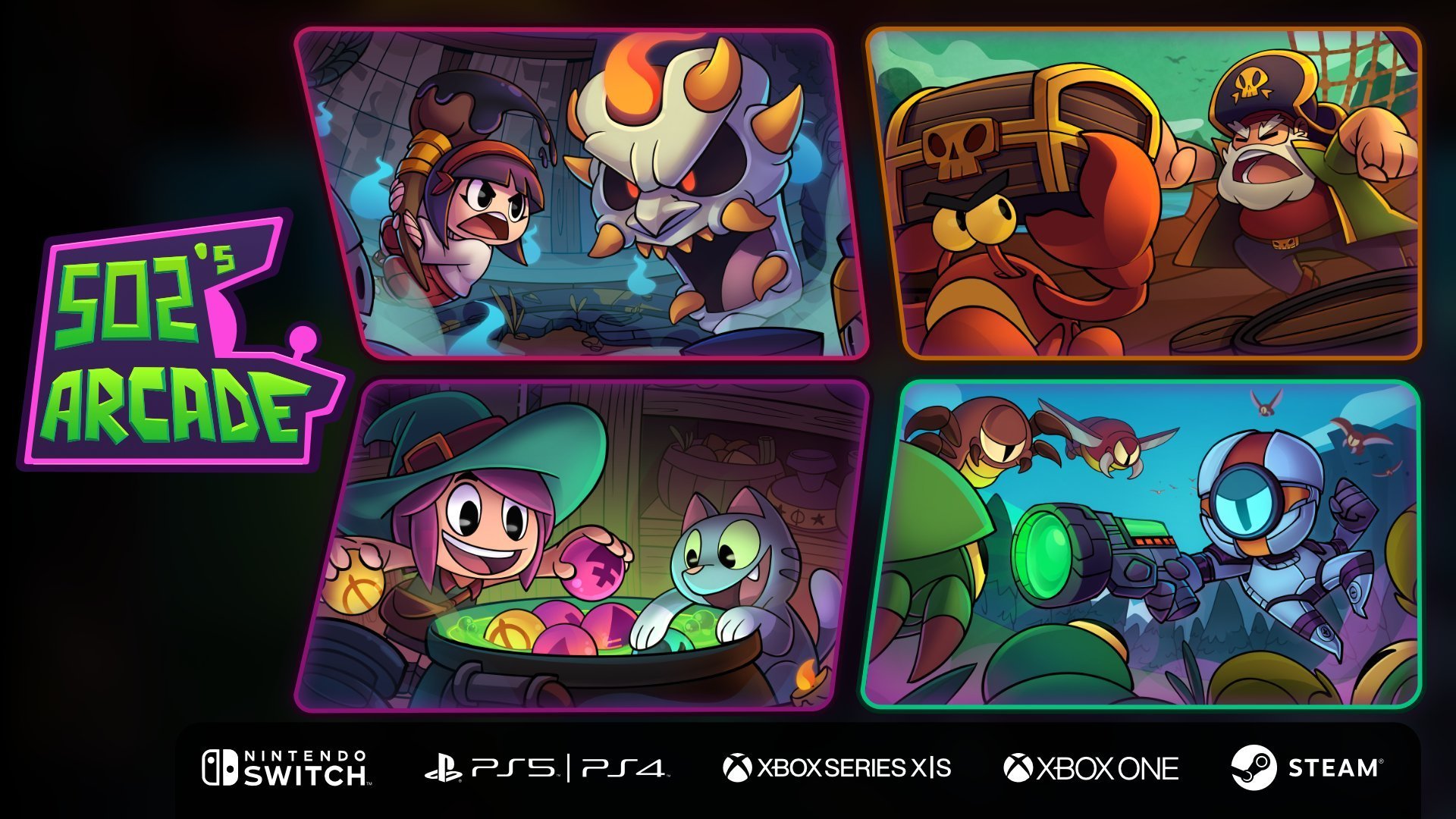 502's Arcade 推出迷人的預告片介紹