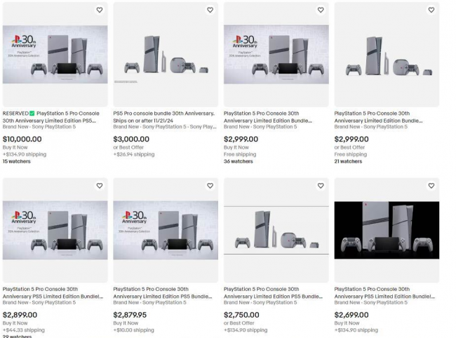 PlayStation 5 Pro 在 eBay 上以高價出售 - - Gamereactor