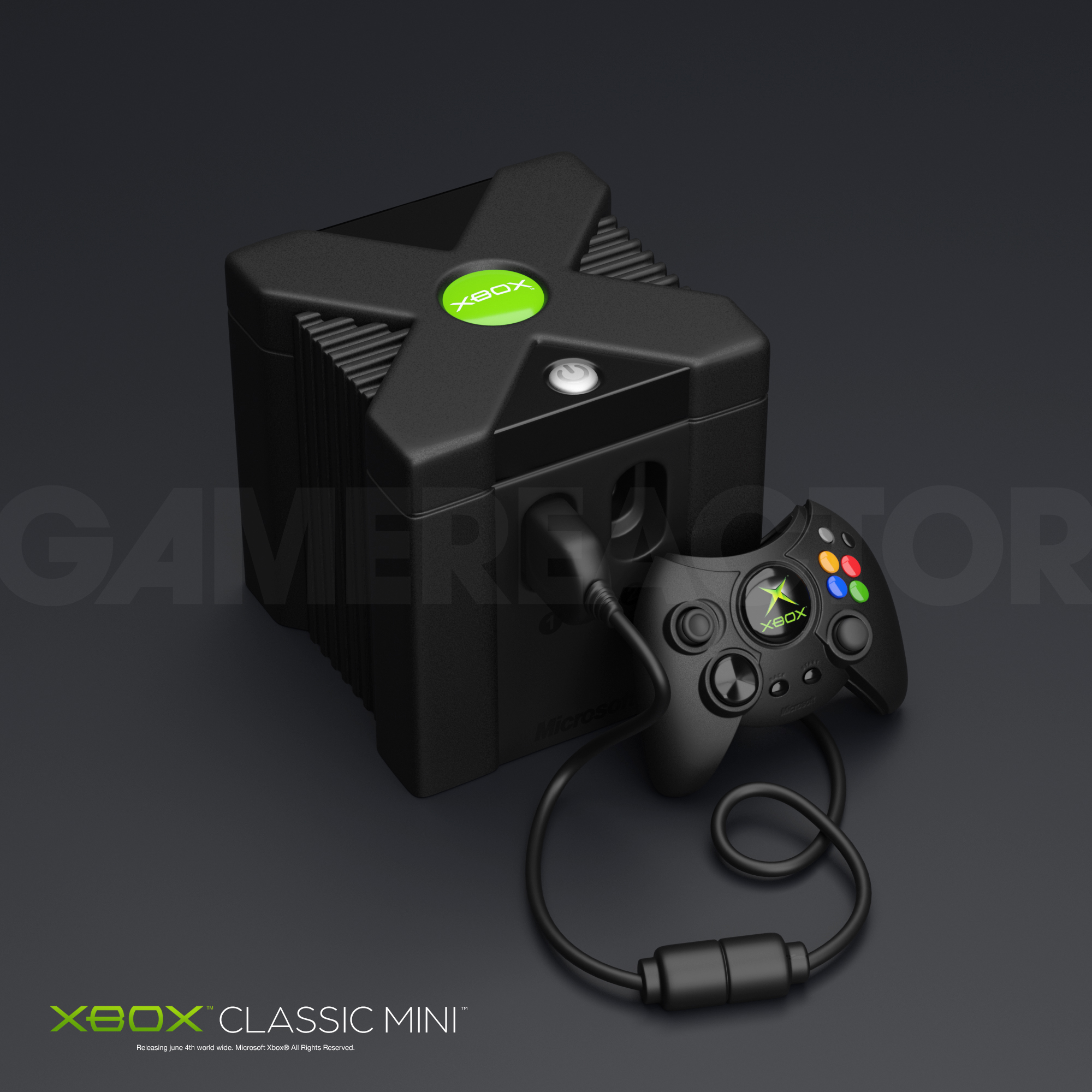 微軟公開了 Xbox Classic Mini！ - - Gamereactor