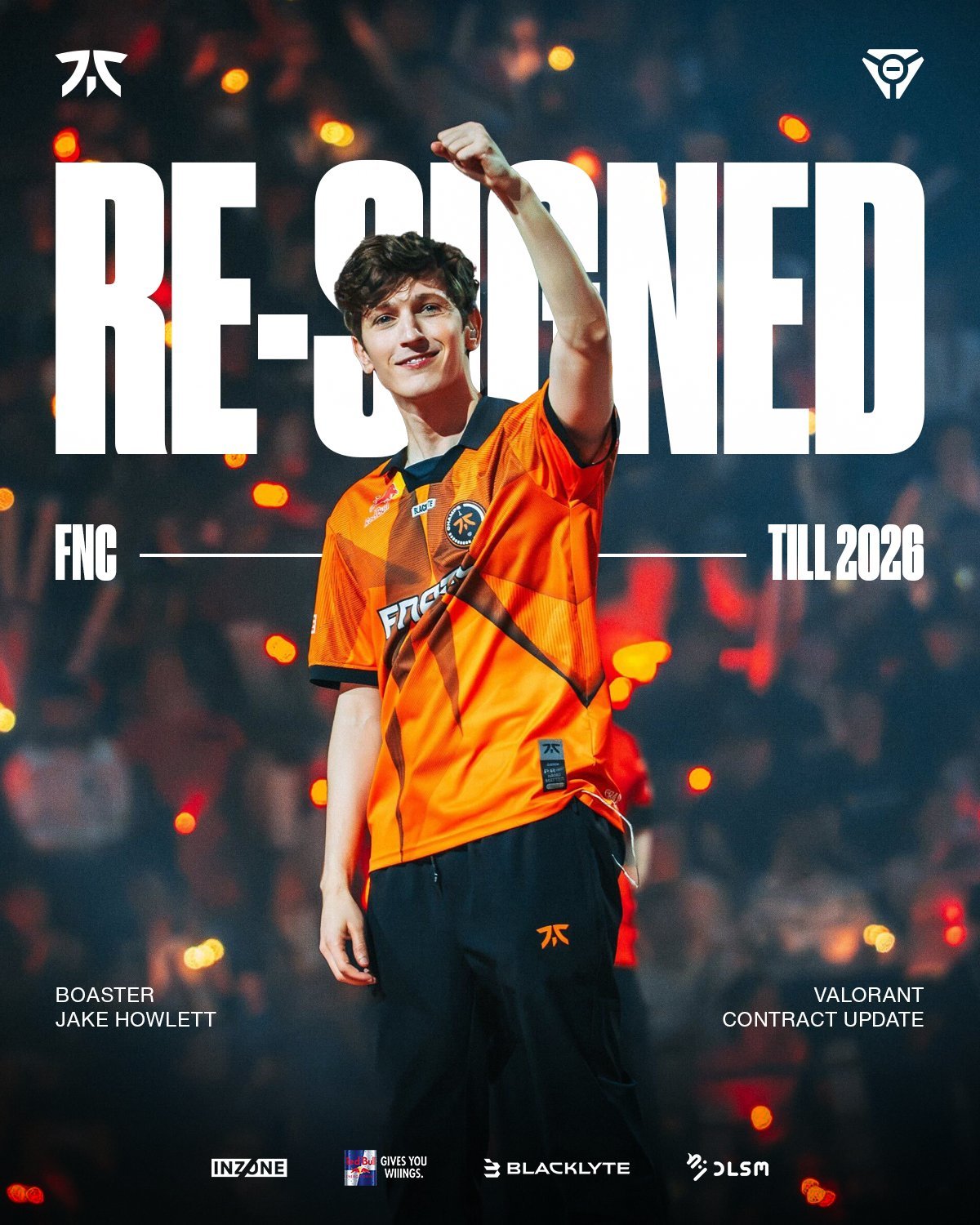 Fnatic 鎖定 Boaster 參加 2026 Valorant 賽季