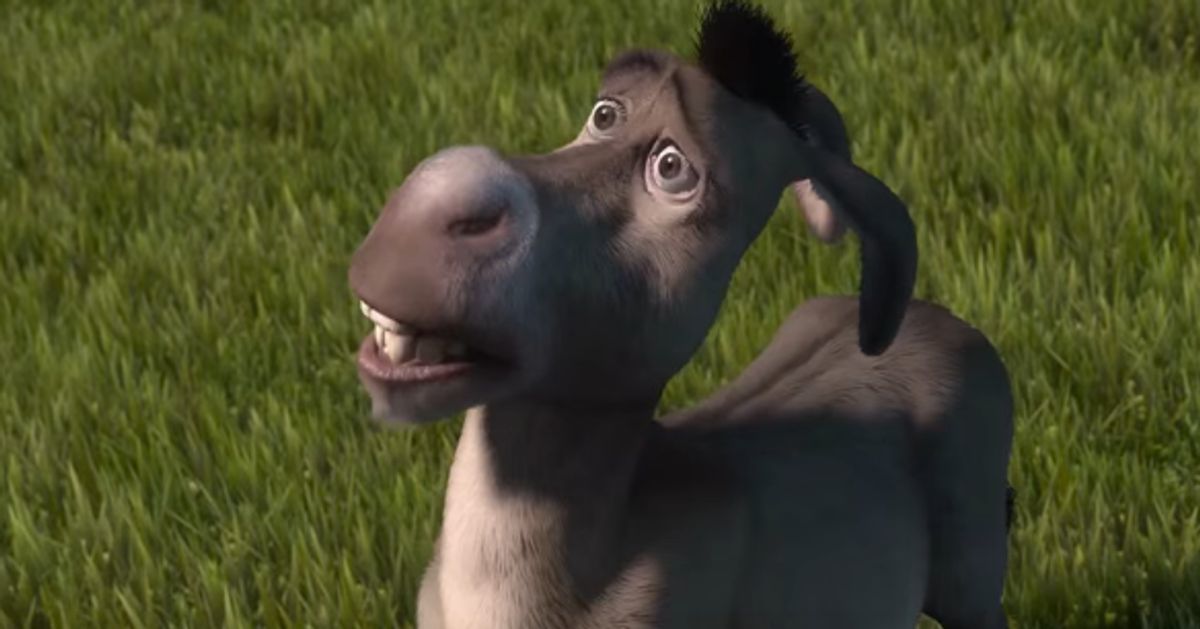 在 Shrek 中為 Donkey 建模的 donkey 已經去世了