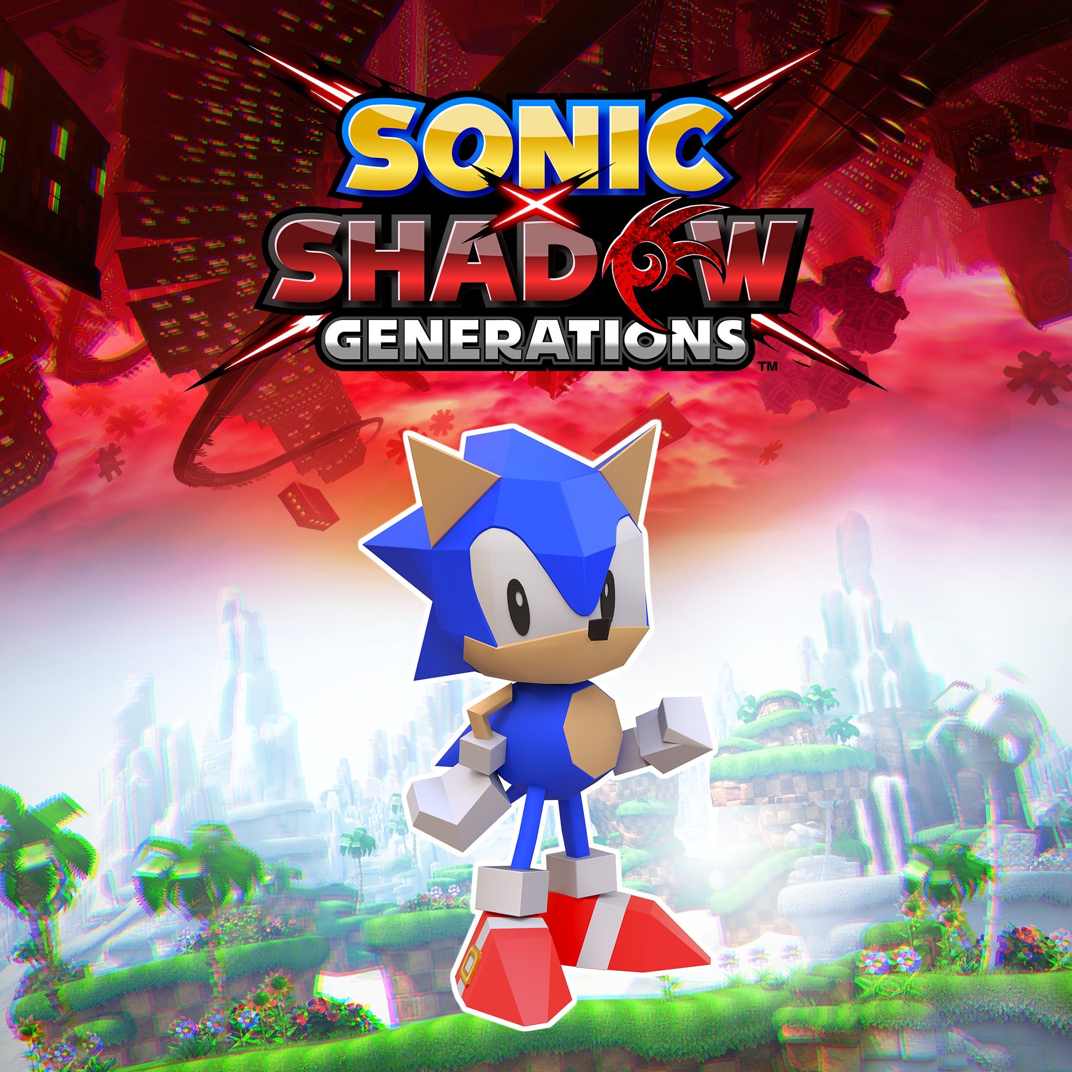 獲得復古風格的免費皮膚 Sonic X Shadow Generations