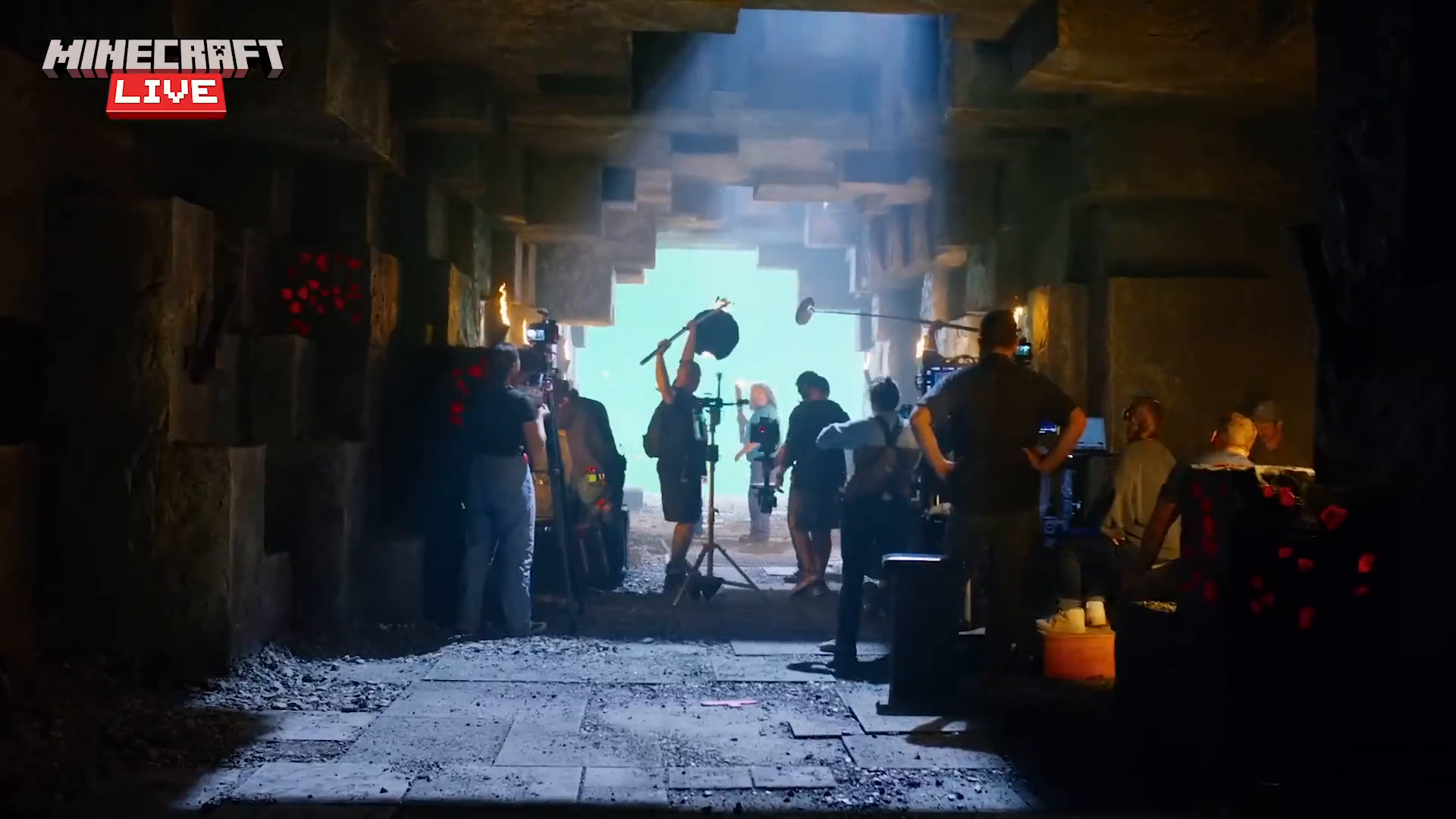 看看 A Minecraft Movie 的幕後花絮