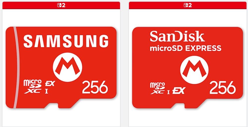 MicroSD Express 卡在 Nintendo Switch 2 發佈前一個半月在日本售罄 - - Gamereactor