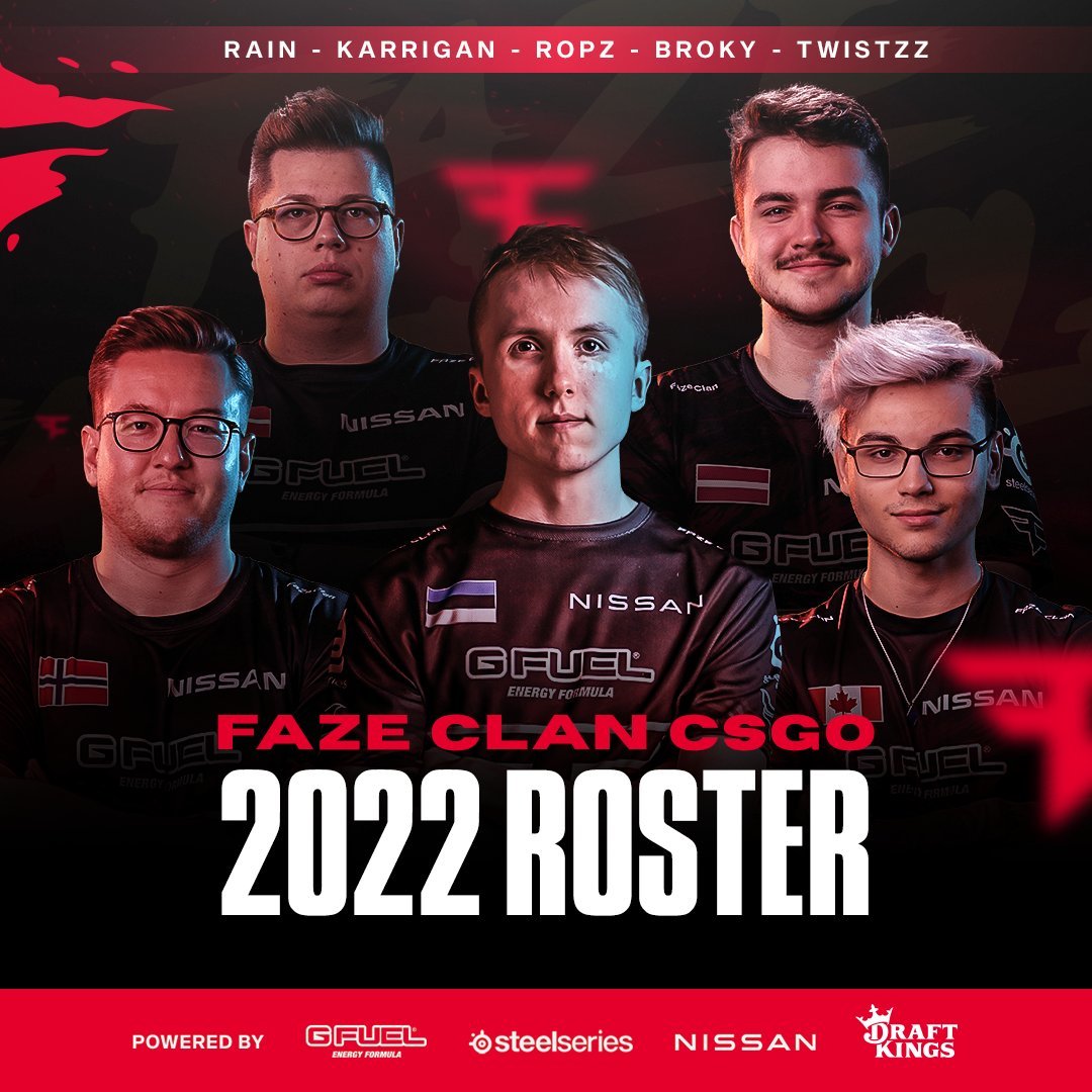 FaZe Clan has signed Ropz - Counter-Strike: Global Offensive - Gamereactor