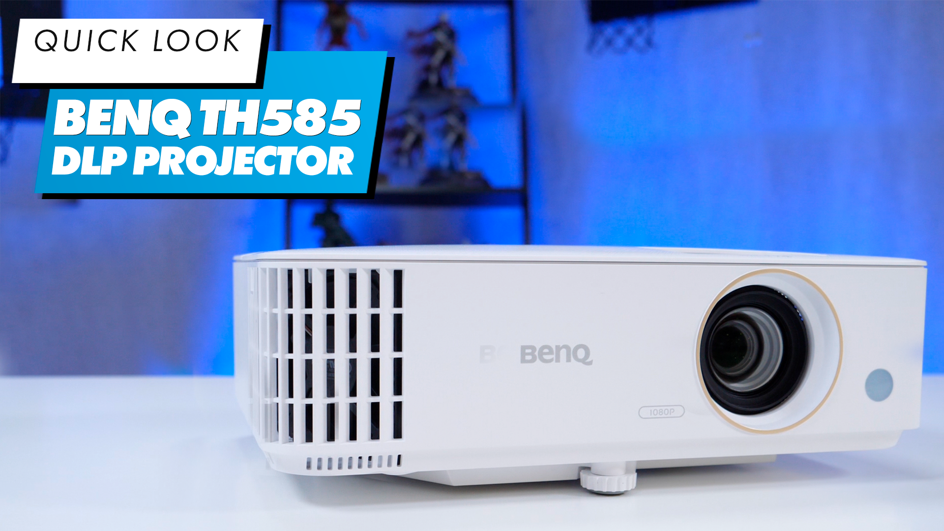 [開箱影片] 想要更大的畫面？跟我們一起瞧瞧 BenQ 的 TH585 DLP 投影機 - - Gamereactor