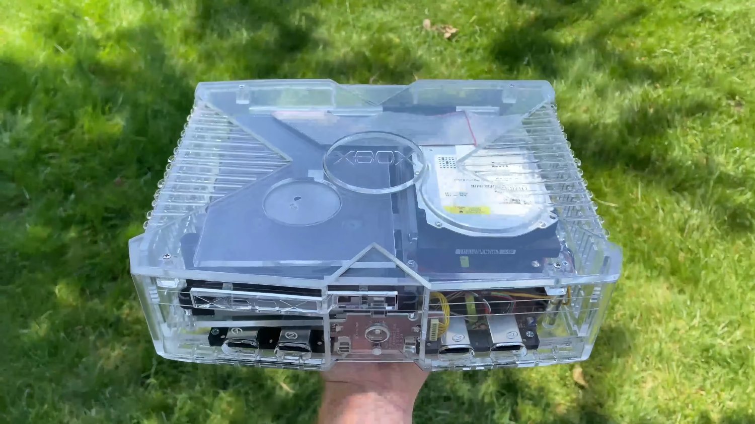 A Stunning Glass Remake: Witness the Incredible Xbox Glass Console ...