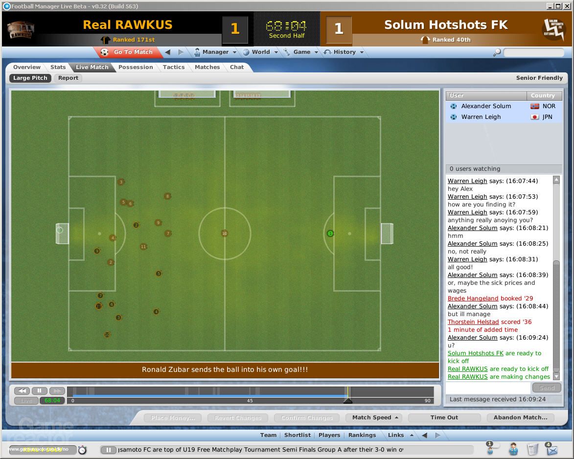 Football Manager Live - Gamereactor 中文版