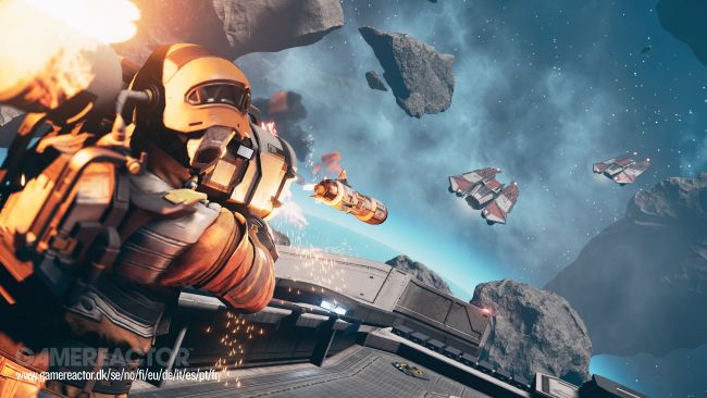 查看驚人的 Jump Ship 的公告預告片