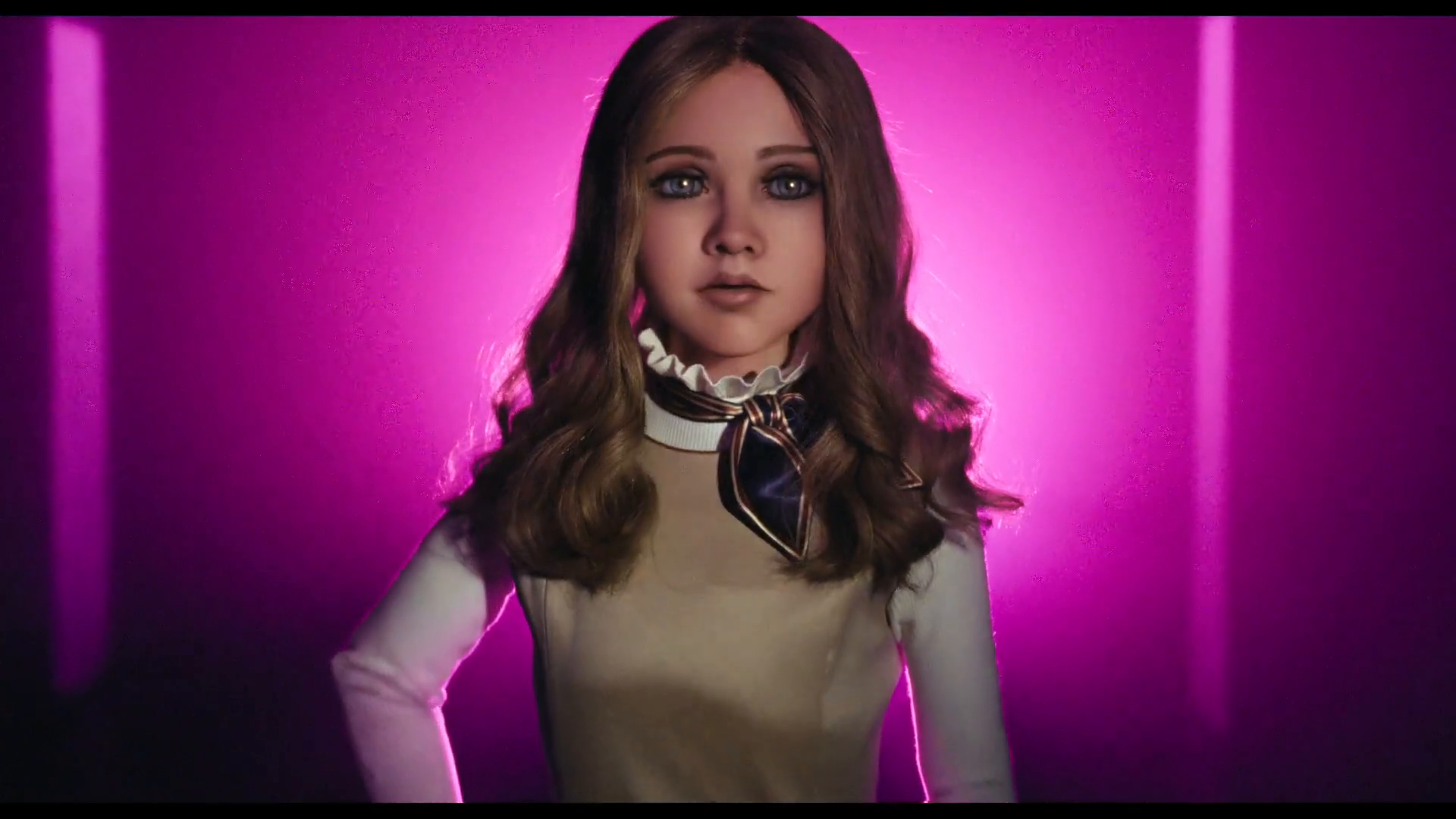 M3GAN 又回到了 M3GAN 2.0 的第一部預告片中