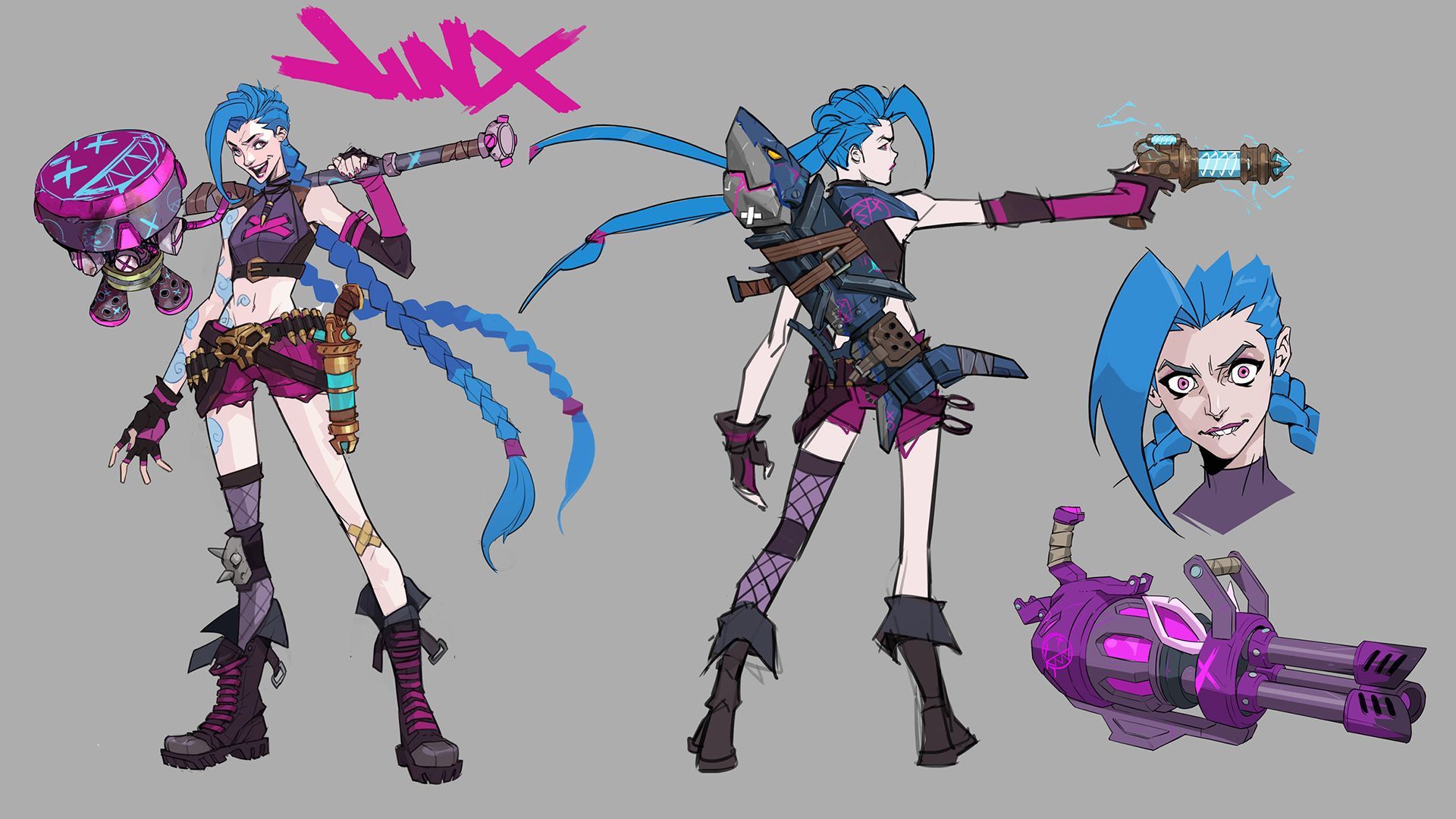 Jinx 將於 2025 年加入 Riot 的格鬥遊戲 2XKO