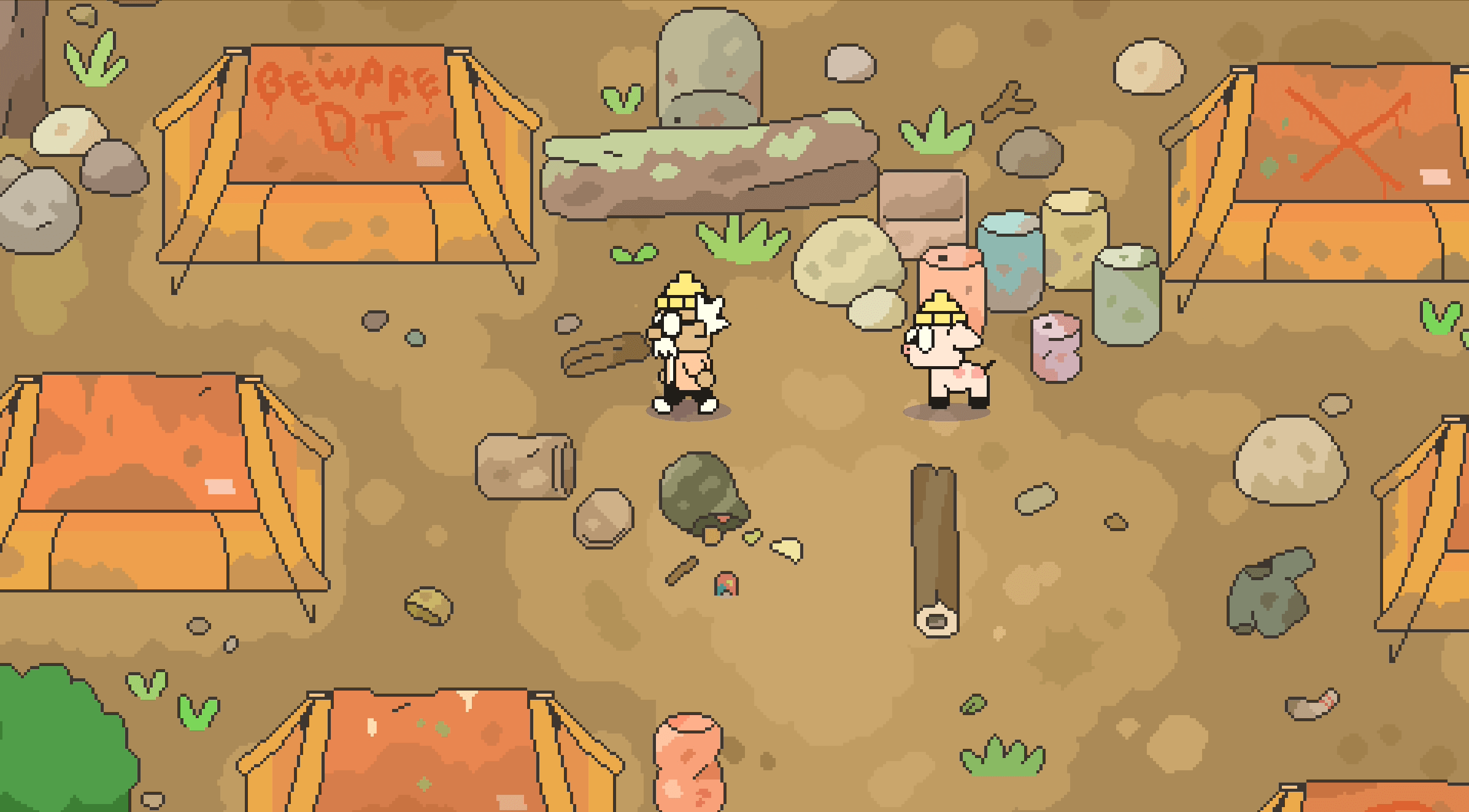 Hermit and Pig Hermit and Pig 是一款受社交焦慮啟發的回合制冒險角色扮演遊戲