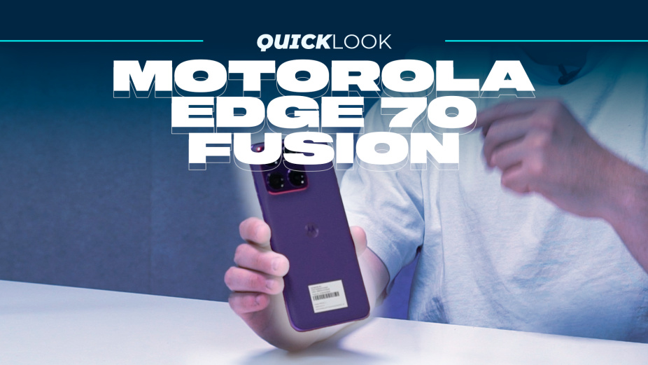 Motorola Edge 70 Fusion (Quick Look) - 激發你的熱情